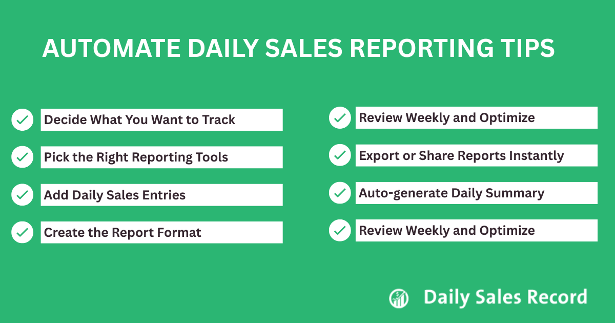 How To Automate Daily Sales Reporting? Expert Guide
